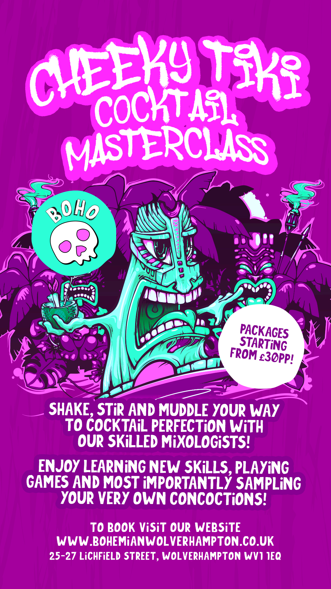Cocktail Masterclass – The Bohemian